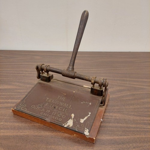 Antique Vintage The TengWall Punch Manufacturing C.S.&R.B.Co inc ...