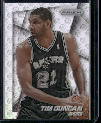 2014-15 Panini Prizm #4 Tim Duncan SP SILVER | eBay
