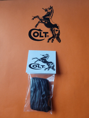 Colt Vest Pocket Hammerless 1908 25 ACP Faux Black Cape Buffalo Antler ...