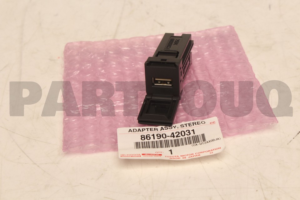 Genuine Toyota 8619042031 Adapter Assy Stereo 86190-42031 | Genuine OEM
