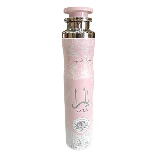Yara by Lattafa Air Freshener Room Spray Aerosol Pink 300mL NEW | eBay