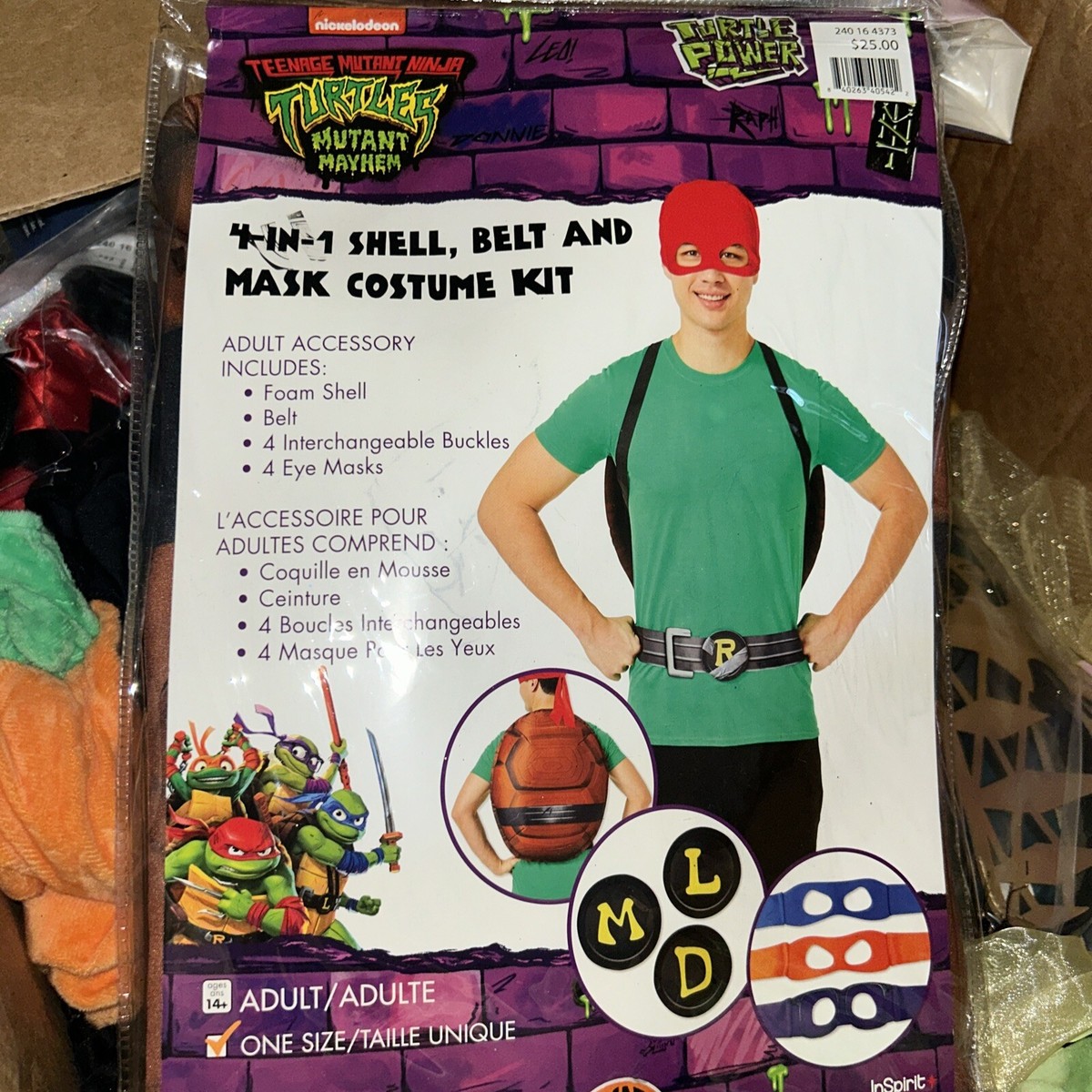 Mens Teenage Mutant Ninja Turtle Costume