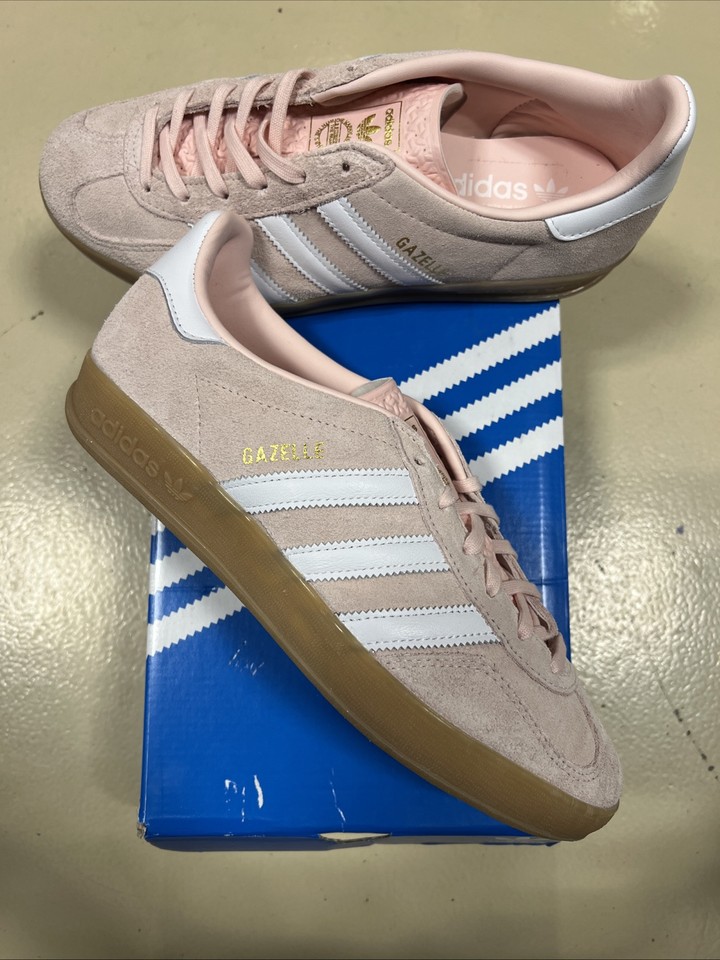 Adidas Gazelle Indoor "Sandy Pink” Colorway Women’s Size 10 IH5484 | eBay