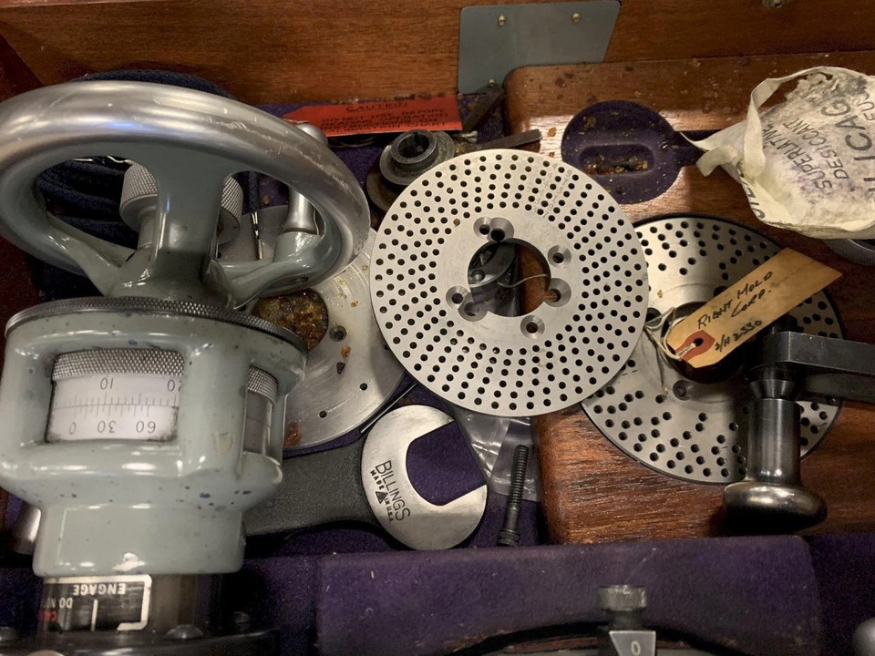 11" Moore Precision Horizontal / Vertical Manual Rotary Table, S/N SRT ...
