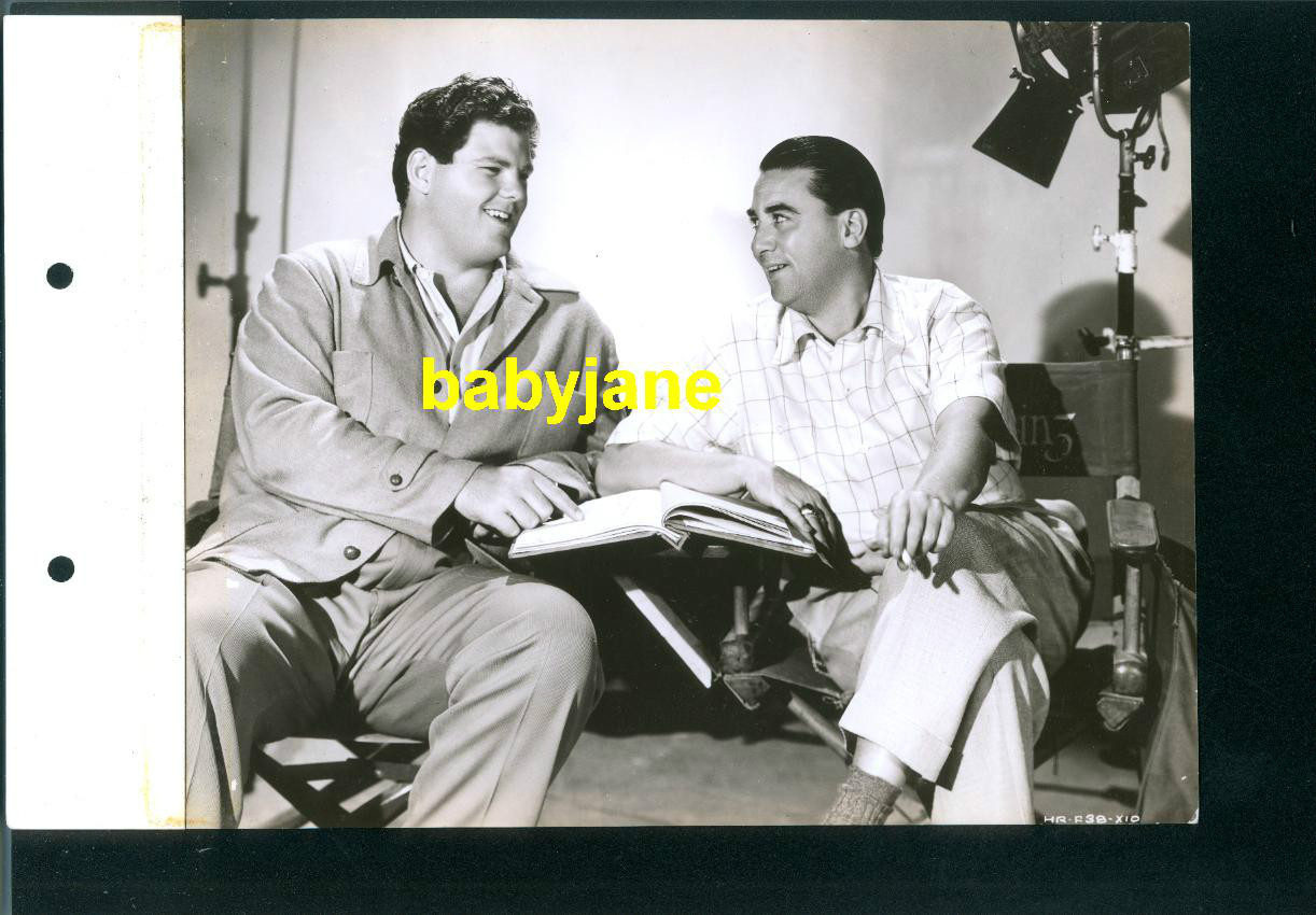 LEROY PINZ & HAL ROACH JR VINTAGE 7.5X11 KEYBOOK PHOTO 1941 ALL ...