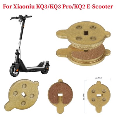 1 Pairs Resin Base Disc Brake Pads For Xiaoniu KQ3/KQ3 Pro/KQ2 Electric ...