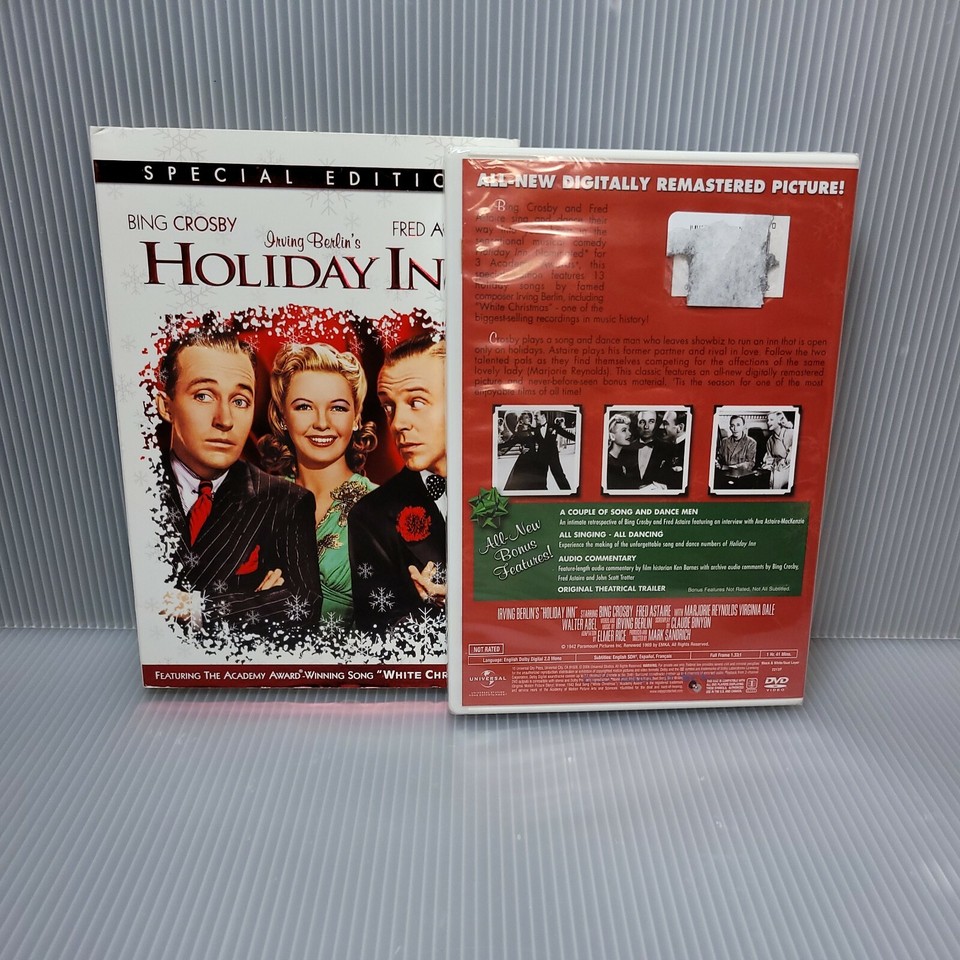 Holiday Inn (Special Edition DVD, 1942) ~ Crosby, Astaire ~ New Sealed ...