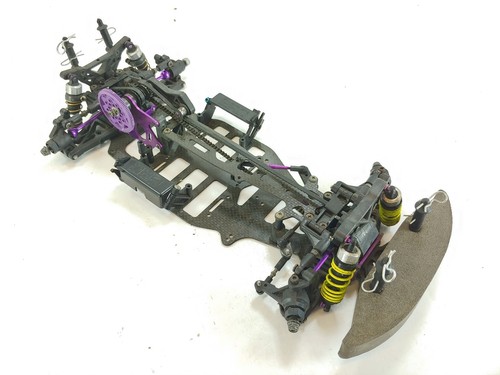 Vintage HPI Racing RS4 Pro 2 1/10 4x4 Touring Car Roller Slider Chassis ...