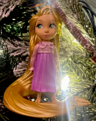 2025 Disney Rapunzel Little Girl Christmas Tree Ornament Tangled ...