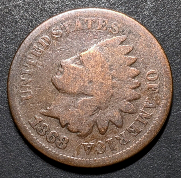 1868 Indian Head Cent Penny US Coin | eBay