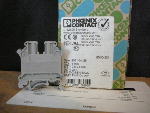 PHOENIX CONTACT D-32825 CONTACT BLOCK BOX OF 50 | eBay