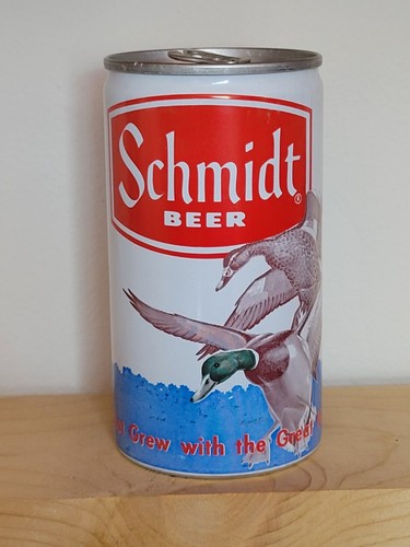 SCHMIDT BEER / 12 OZ. STA-TAB ALUMINUM CAN / USBC SET #19-5 / G ...