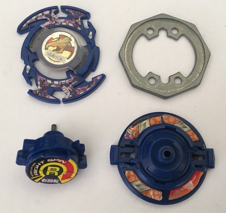 BEYBLADE PLASTIC GEN TAKARA GENUINE USED BEYBLADES ACCESSORIES HASBRO ...