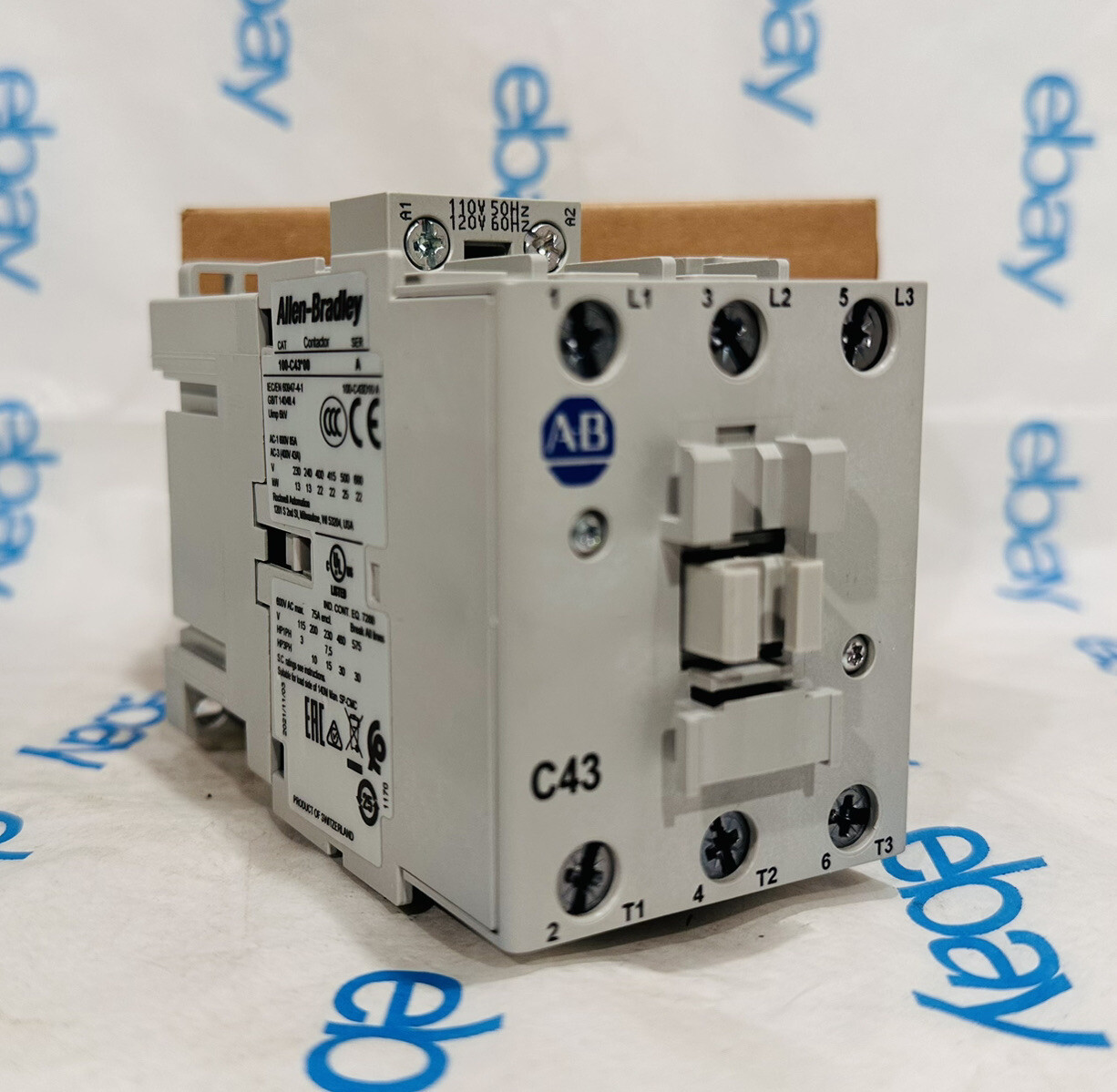 Allen-Bradley Series A 230/460 V Contactor (100-C43*00) for sale online ...