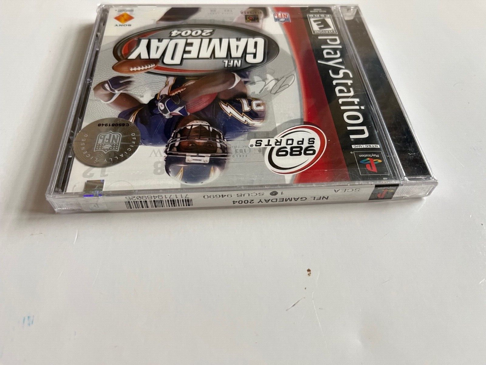 NFL GameDay 2004 (Sony PlayStation 1, 2003) PS1 New Factory Sealed OOP ...