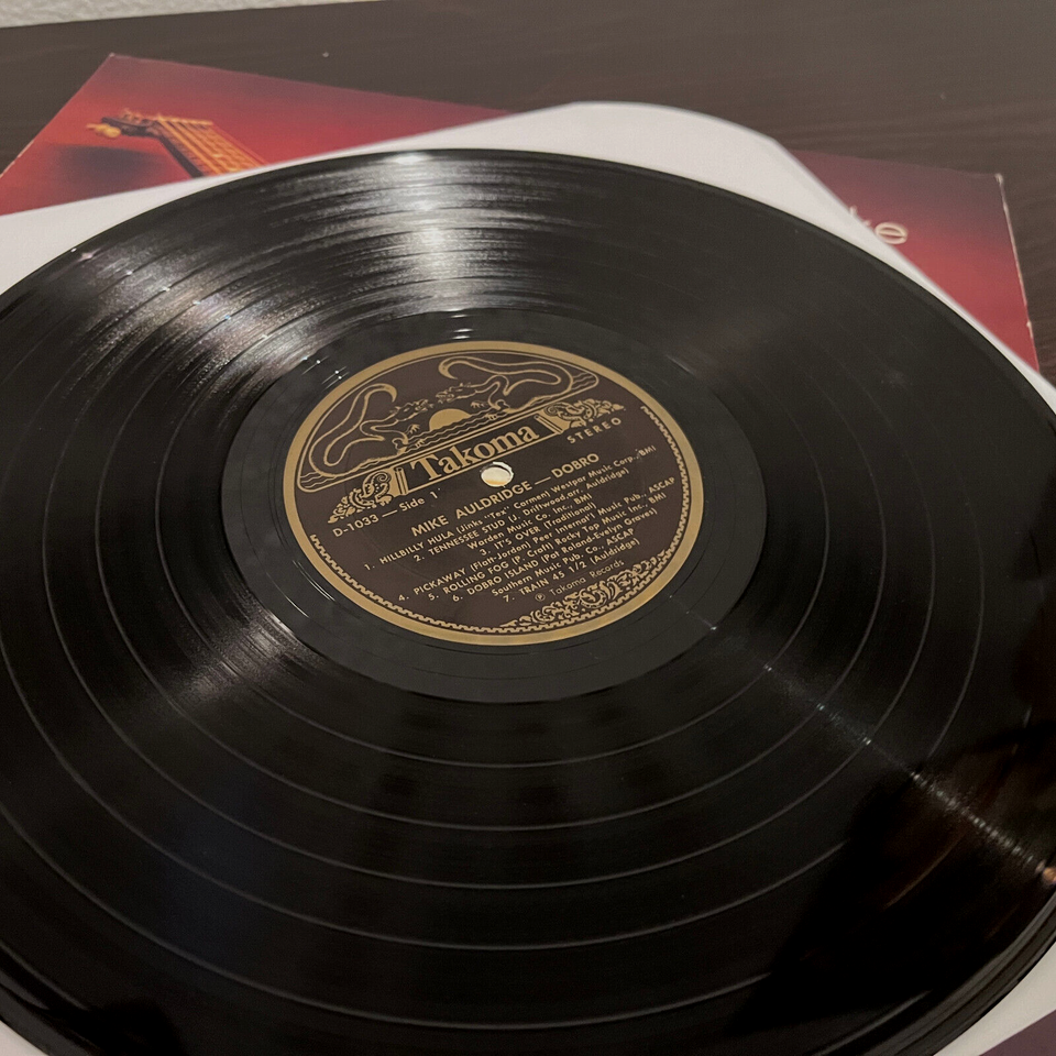 MIKE AULDRIDGE - Dobro (Tahoma) - 12" Vinyl Record LP - EX | eBay