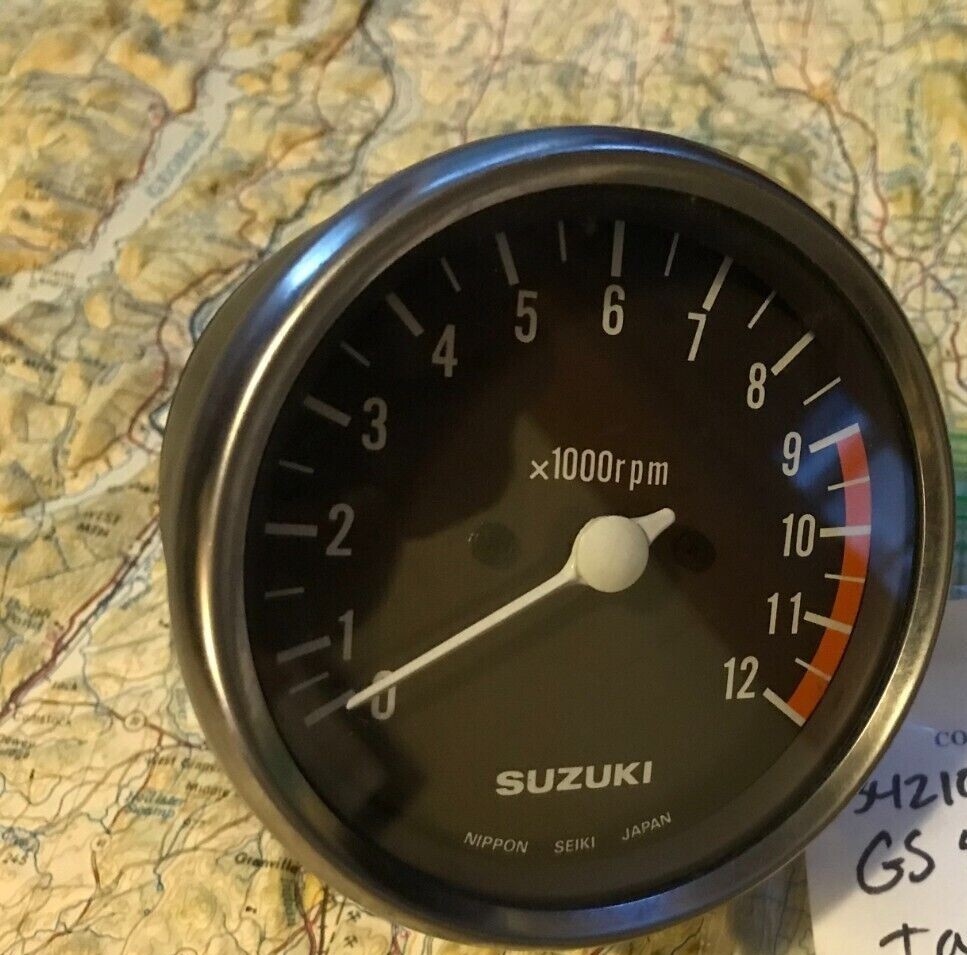 NOS VINTAGE OEM SUZUKI TACH TACHOMETER GS400 GS400X 1978 34210-44612 # ...