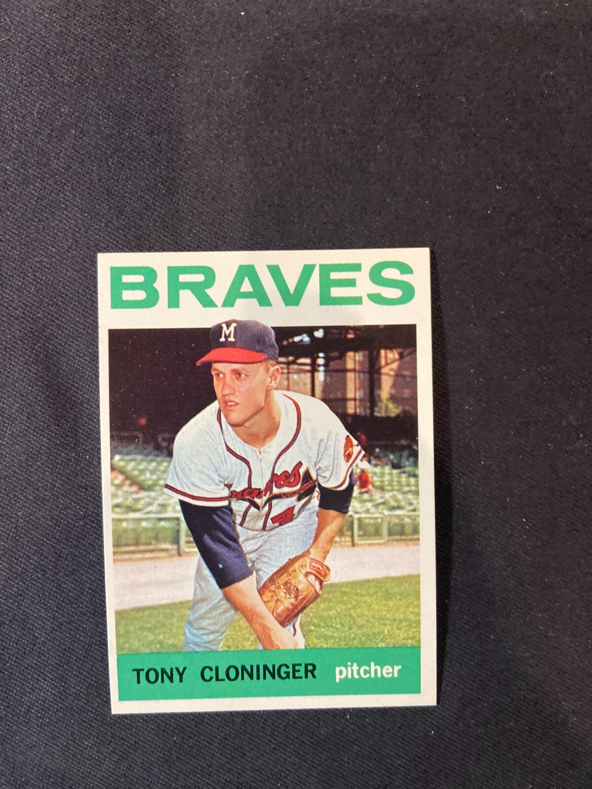 1964 Topps from Vending break Pack Fresh Est NMMT #575 Tony Cloninger ...