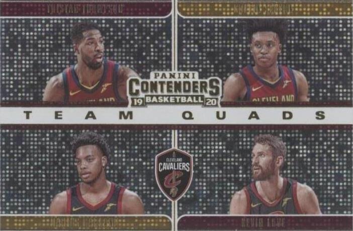 2019-20 Panini Contenders - Team Quads Kevin Love, Collin Sexton ...