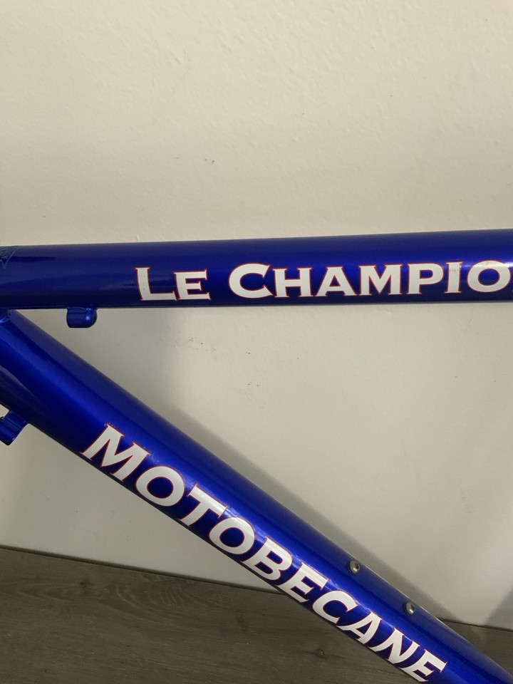 MOTOBECANE FRAME AND FORK SMALL ALUMINUM / CARBON 2.2 KGS W/ STEM AND ...
