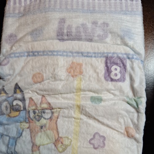NEW! Luvs SIZE 8 Diapers Sample of 5 In Hand & Ready To Ship Non ...