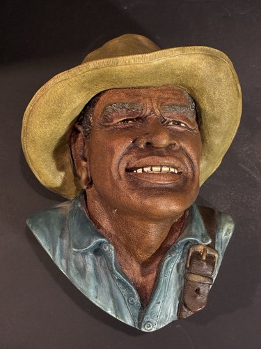 Bossons York Lewis & Clark Expedition Chalkware Wall Head Congleton ...
