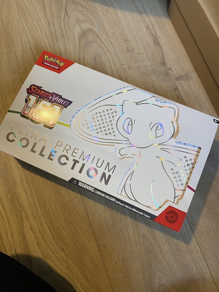 Pokémon TCG Scarlet & Violet 151 Ultra Premium Collection UPC Box Mat ...