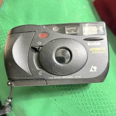 Kodak Camera Advantix 2000 Auto Point And Shoot Flash APS Film | eBay