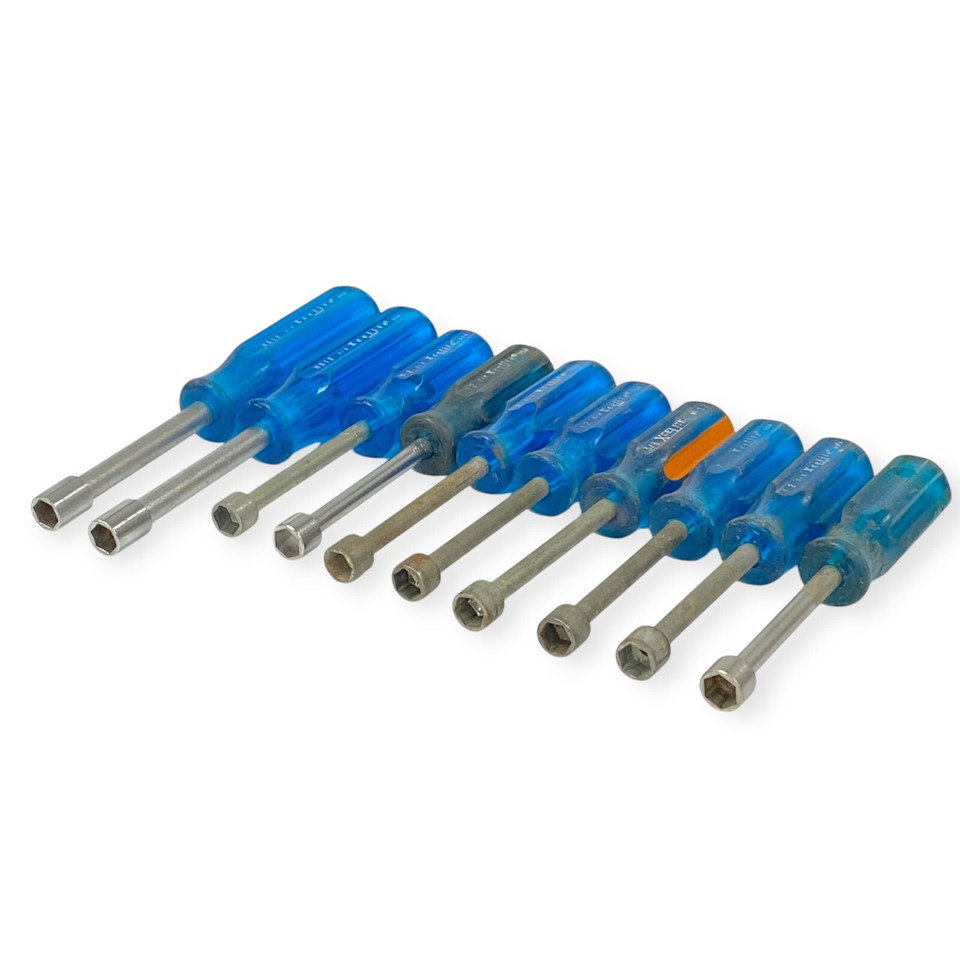 Xcelite Mixed HS12 3/8 Nut Driver Set, 10 Pcs, Made in USA | eBay
