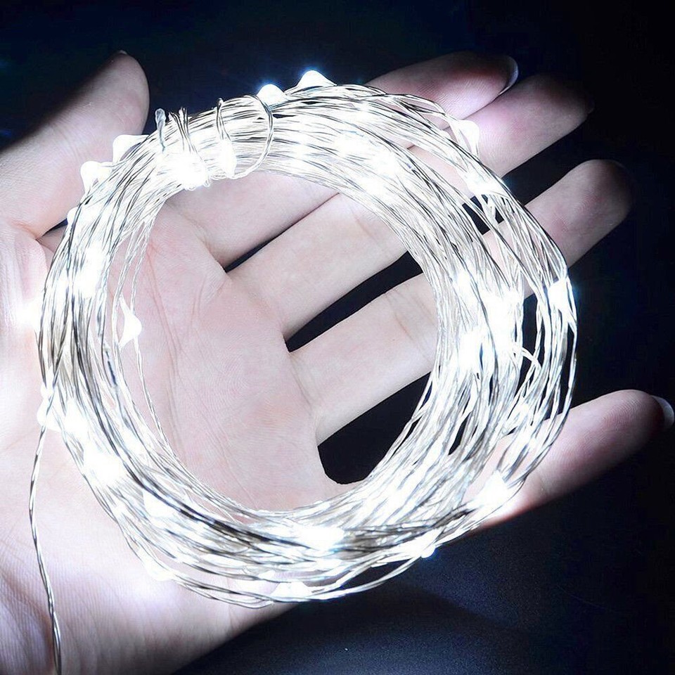 10-30M 50/200/300 LED Fairy String Light USB Copper Wire Garden Party ...