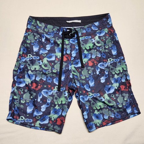 Outerknown Men’s Swim Shorts Size 29 Board Shorts Multicolor Drawstring ...