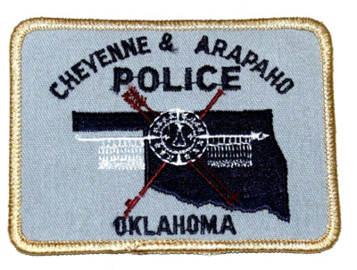 CHEYENNE & ARAPAHO – POLICE - OKLAHOMA OK TRIBAL Sheriff Police Patch ...