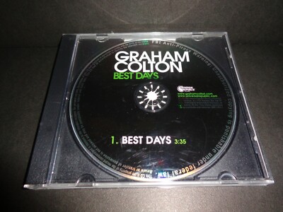 BEST DAYS by GRAHAM COLTON-Rare Collectible CD Single--CD | eBay