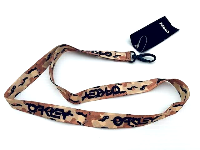 OAKLEY NWT B1B Crazy Wanderlust Lanyard Key Chain ID Document Holder ...
