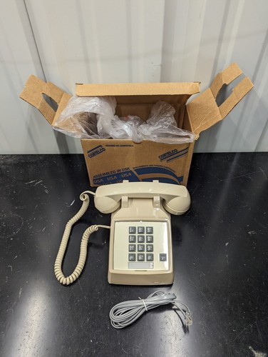 Cortelco Ash Desk Desktop Telephone 250044-VBA-20M Corded Phone | eBay