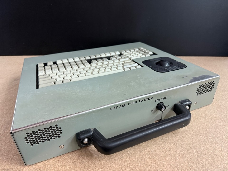 Cortron Naval Aviation Keyboard with Track Ball Working | eBay