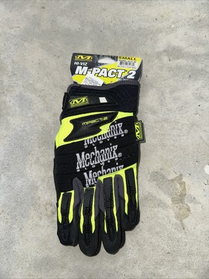Mechanix Wear M-Pact 2 II Gloves Black/Yellow Size Small Brand New | eBay
