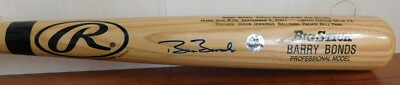 Barry Bonds Signed Autograph 73 Home Run Bat with COA Hologram Cert in ...