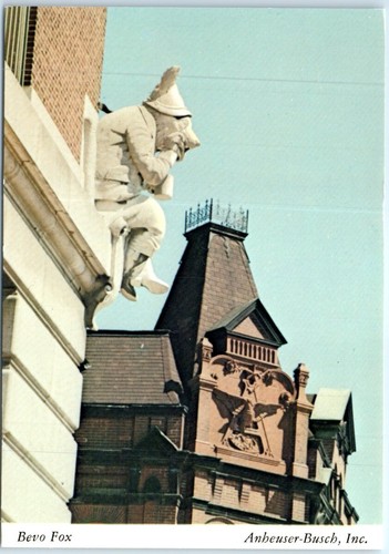 Postcard - Bevo Fox, Anheuser-Busch, Inc. - St. Louis, Missouri | eBay