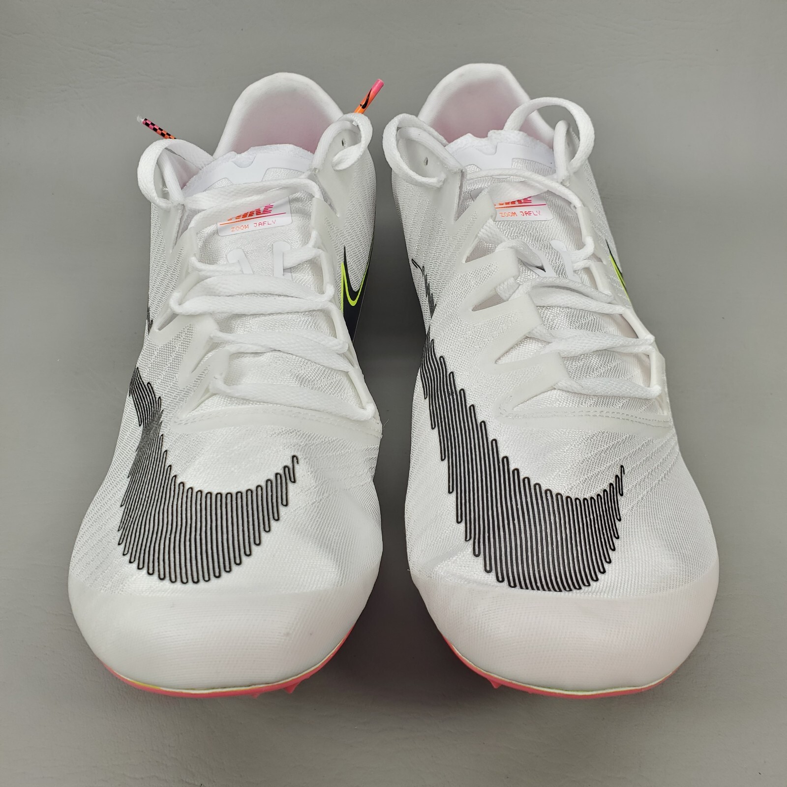 Nike Zoom Ja Fly 3 Track Cleats White Black Men's Siz… - Gem