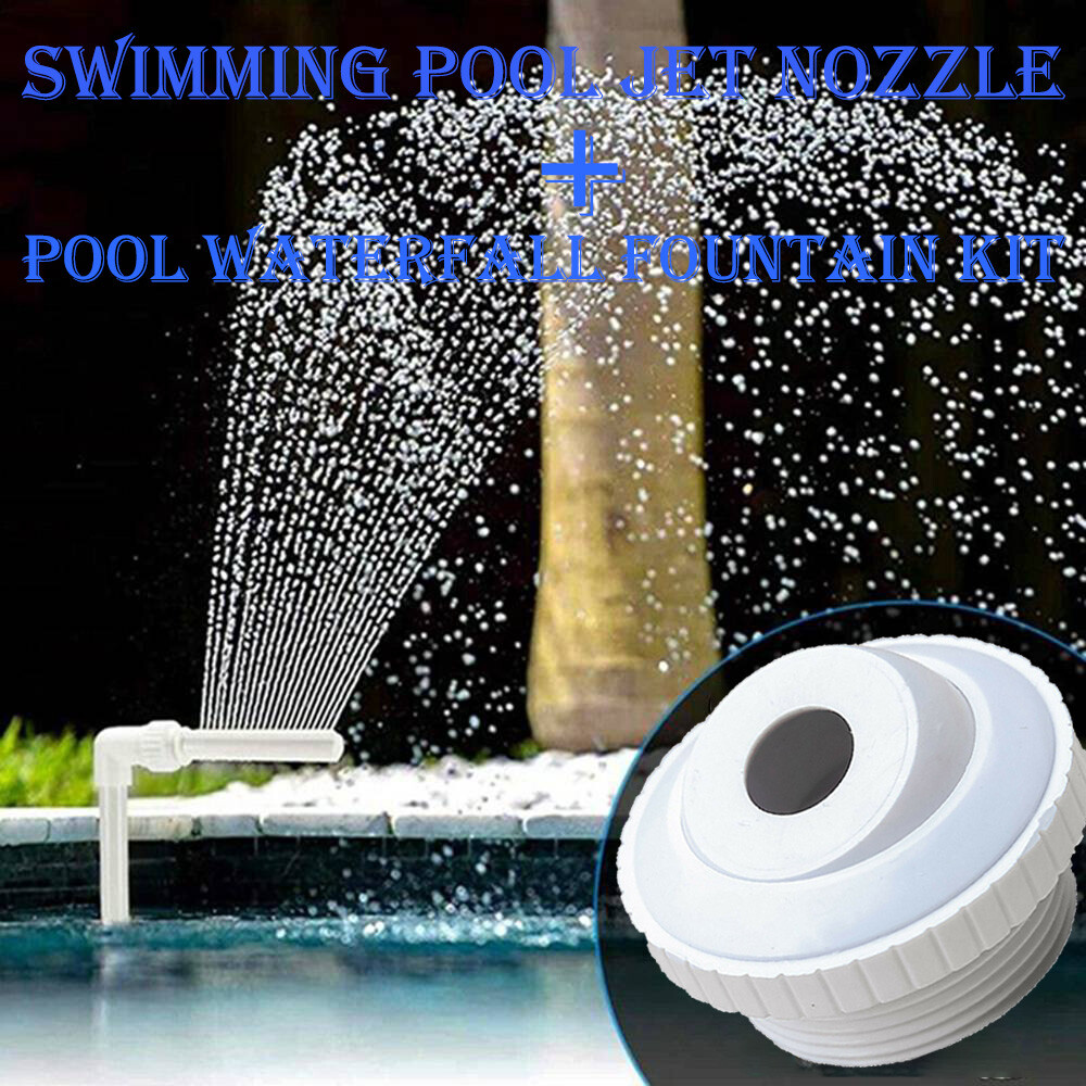 Swimming-Pool Water-Fountain Sprinkle Accessories + Pool Jet Nozzle ...