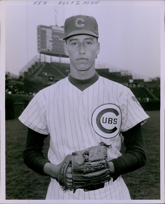 LG785 60s Original Photo KEN HOLTZMAN Chicago Cubs MLB Baseball Pitcher ...