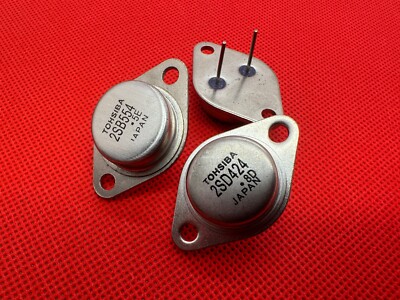 1X 2SB554 + 1X 2SD424 PNP + NPN TRANSISTORS 15A 150W TOSHIBA 1 PAIRS | eBay