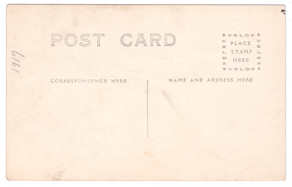 College Football Team Portrait c. 1917 Ball Protective Padding RPPC ...