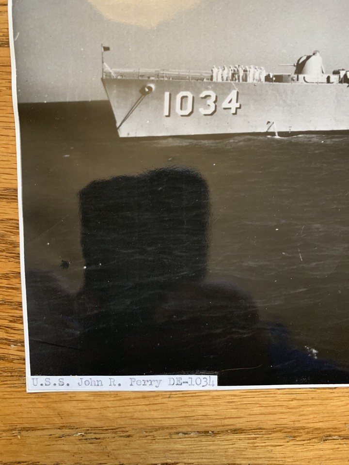 Historical Naval Photo USS John R Perry DE1034 8x10 Photo | eBay
