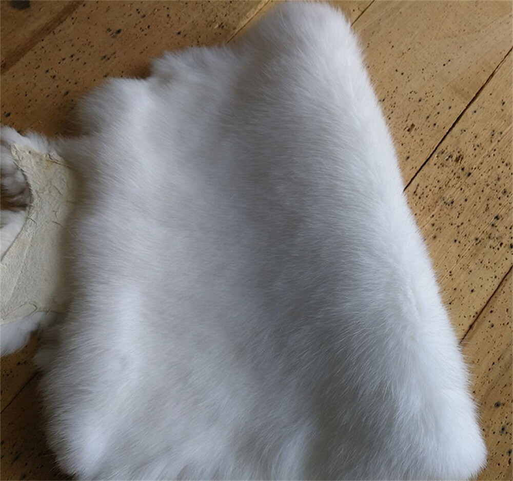 Rabbit Fur Pelt Natural Assorted Earth Tones Fur Skin Tanned Hides 9 ...