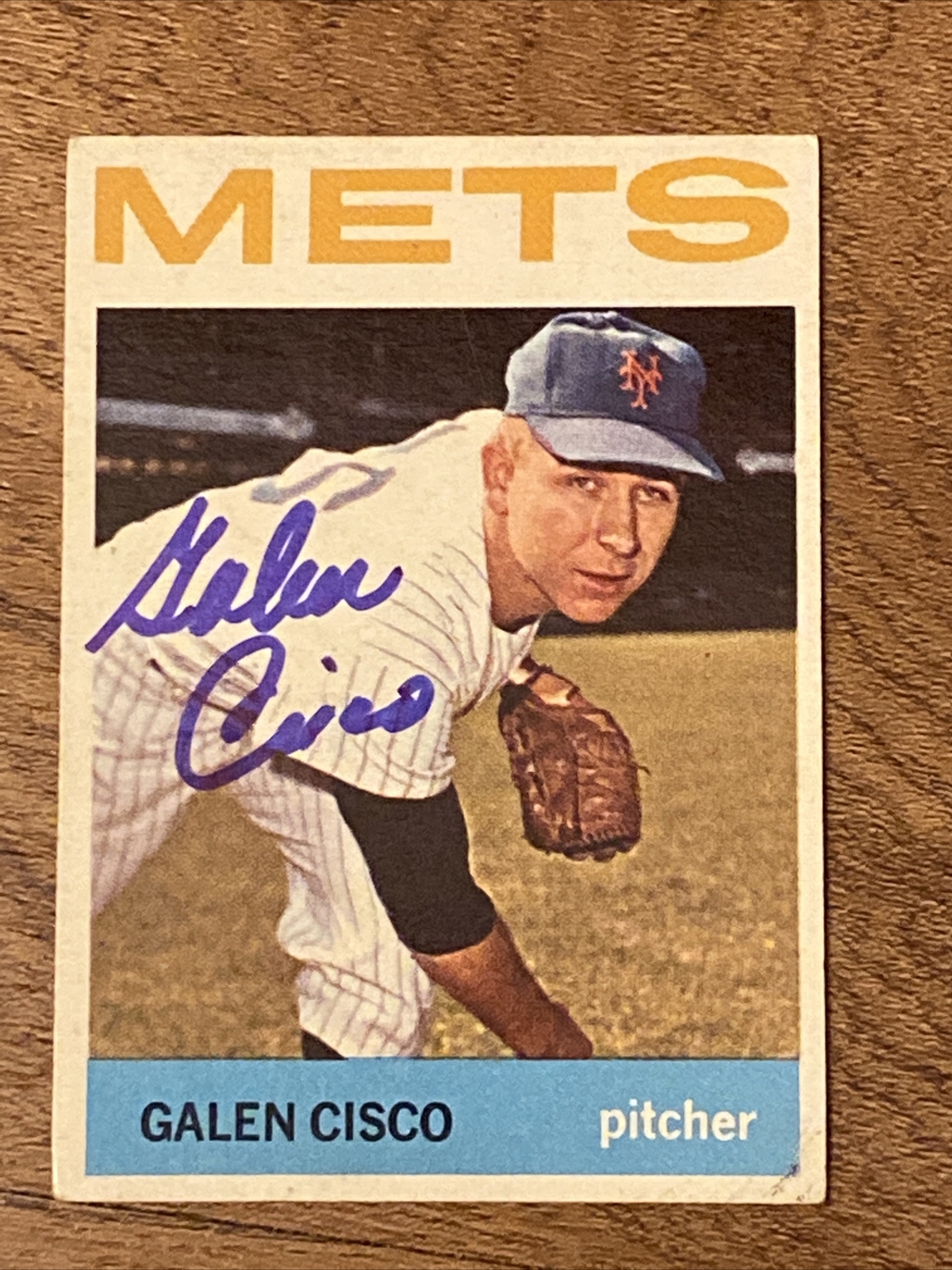 Galen Cisco 1964 Topps Card #202 Autographed AUTO SIGNED Card - New ...