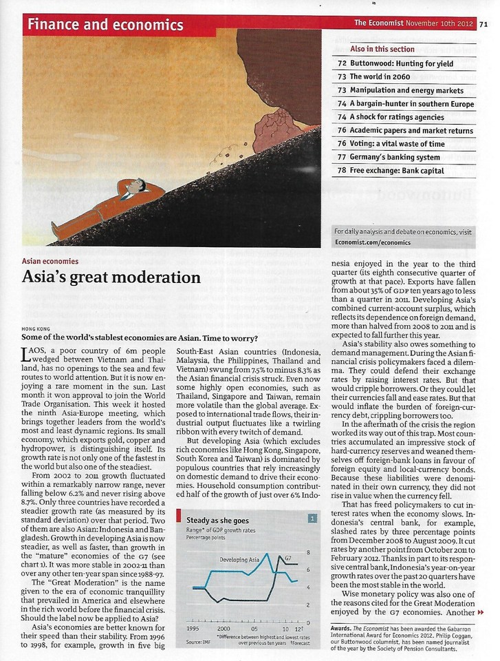 Economist Magazine Barack Obama Asia Google vs. Newspapers Making Work ...