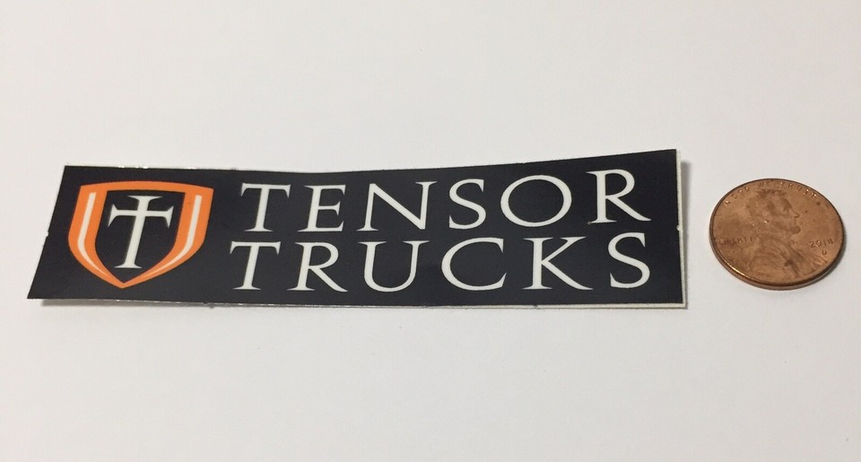 Tensor Skateboard Trucks 4” x 1” Vintage Sticker late 90s early 00s | eBay