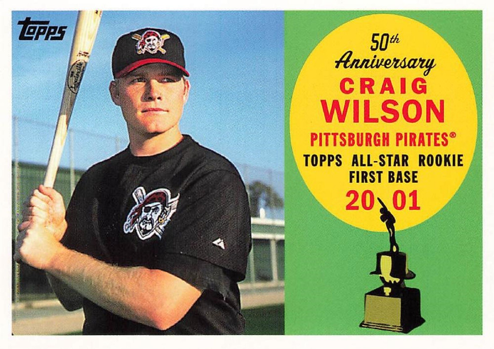 2008 Topps 50th Anniversary All Rookie Team AR63 Craig Wilson ...